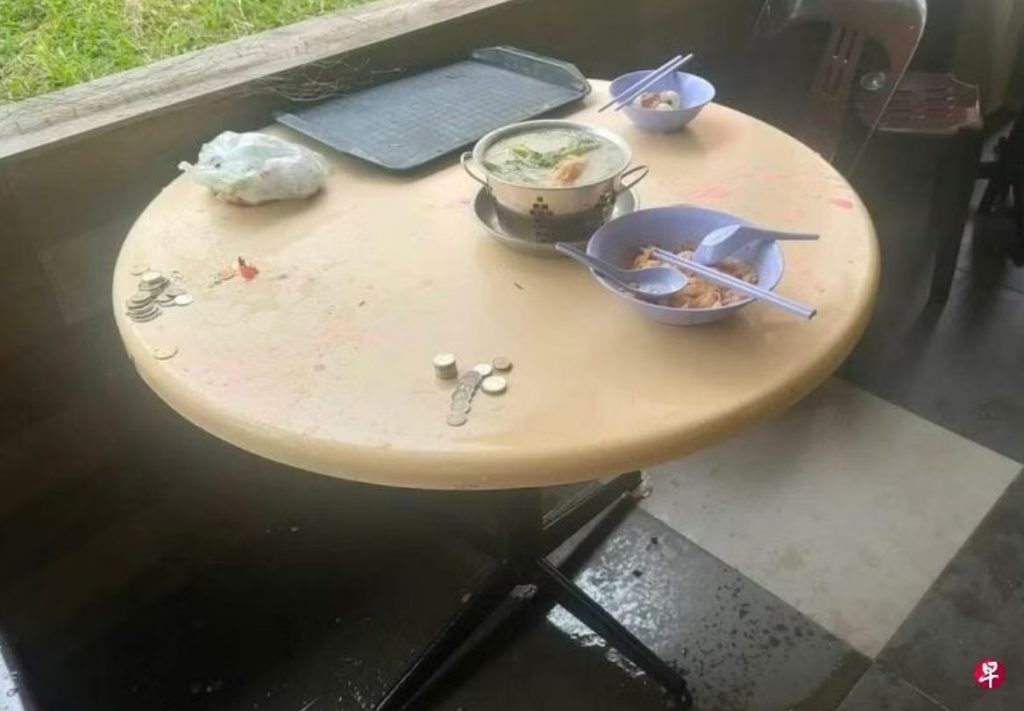 Woman almost burnt by mini hotpot fire at Bukit Batok coffee shop after ...