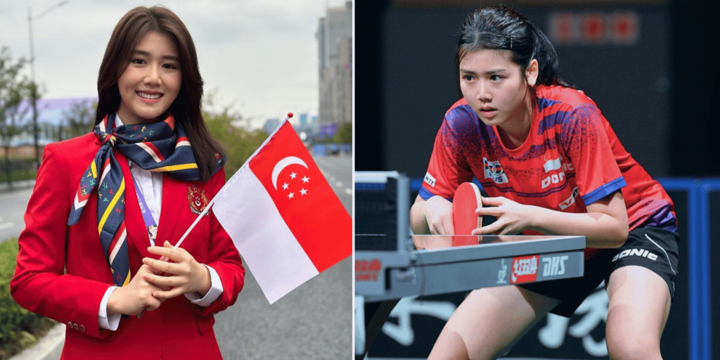 22-year-old national table tennis player Wong Xinru announces ...