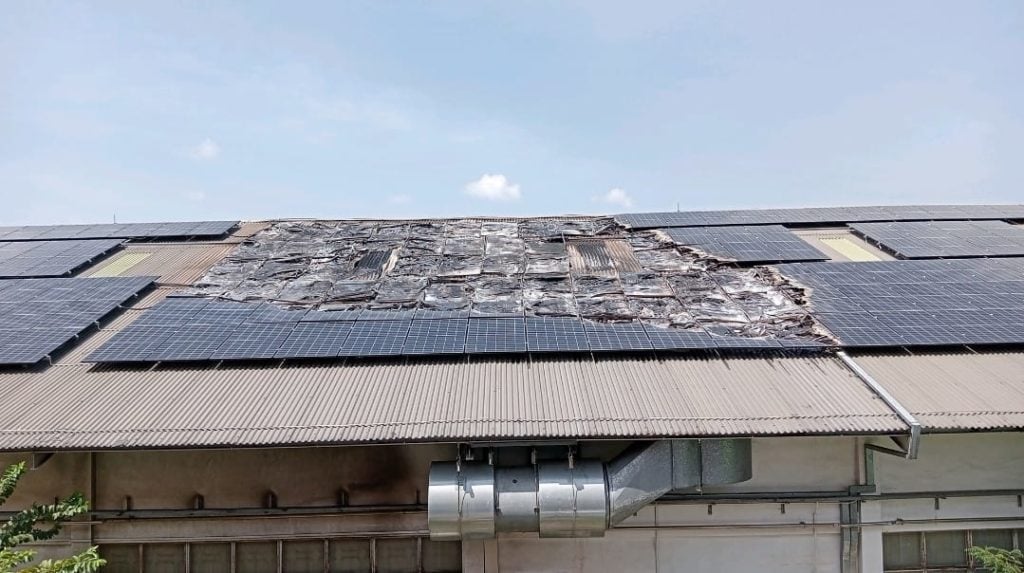 Solar panels catch fire at Kian Teck Road factory, 76 workers evacuated