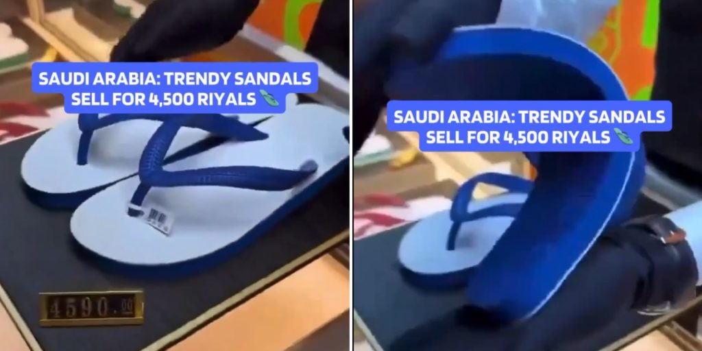 'Bathroom' slippers sold for S$1.6K in Saudi Arabia, salesperson says ...