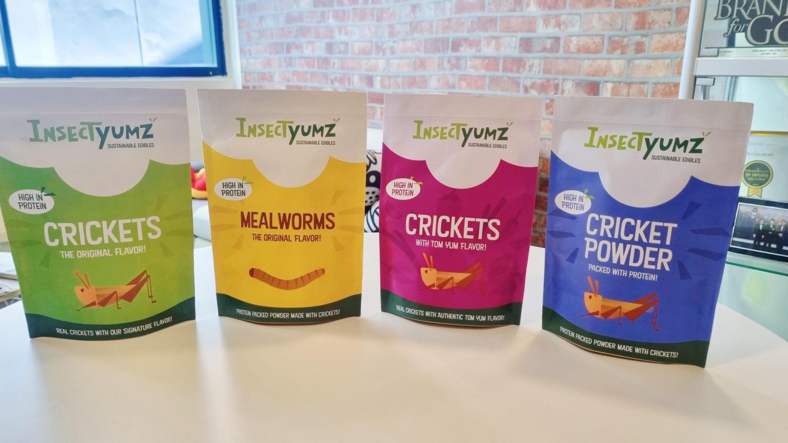 S'pore company offers tom yum cricket & mealworm snacks following SFA ...
