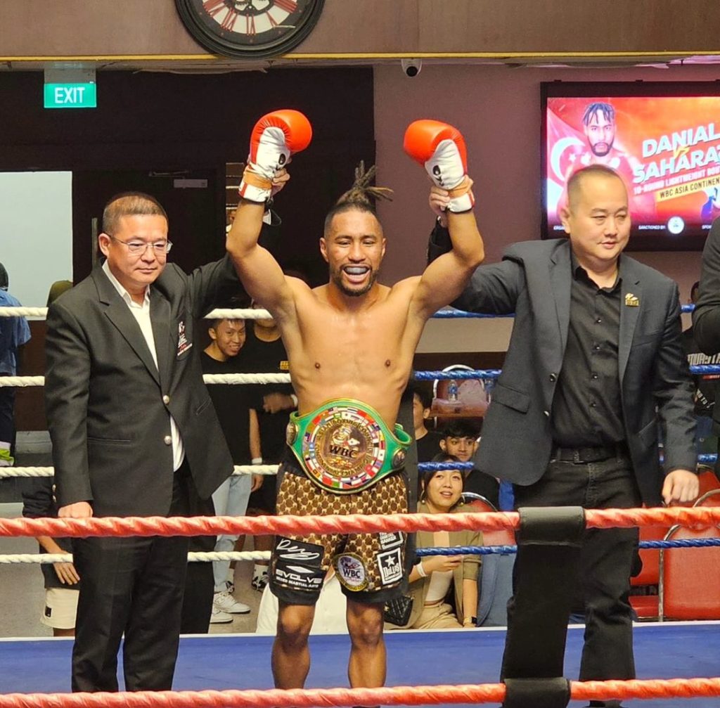 Evolve MMA boxing — profile with instructor Danial Tyson Jalil