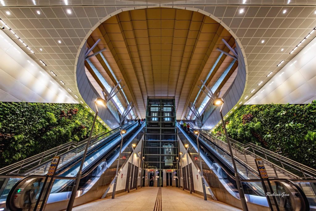Stunning photos of S'pore MRT stations go viral, they look so aesthetic