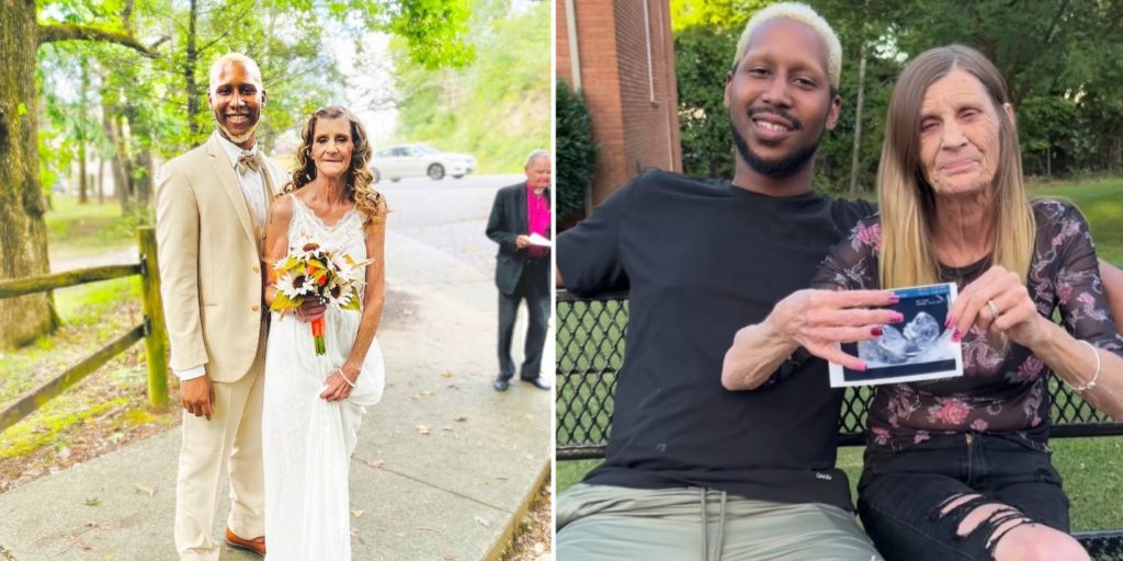 63-year-old grandma in US expecting a child with 26-year-old husband