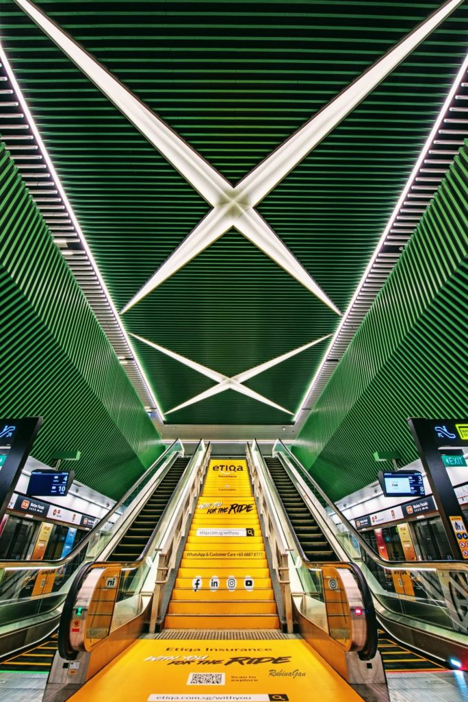 Stunning photos of S'pore MRT stations go viral, they look so aesthetic