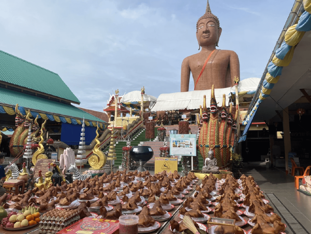 Man prays for love at Thai temple, offers 99 pigs' heads 4 years later ...