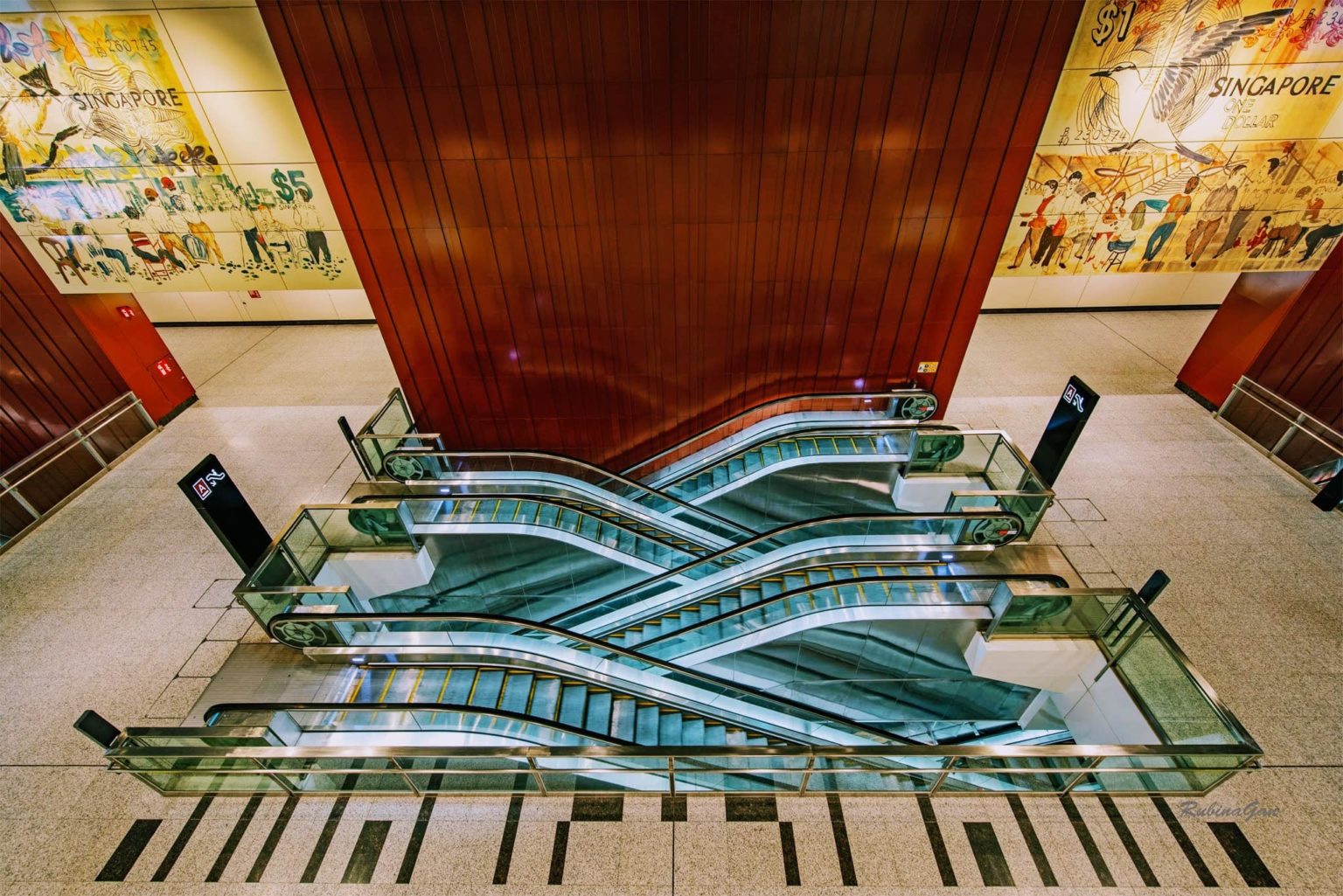 Stunning photos of S'pore MRT stations go viral, they look so aesthetic