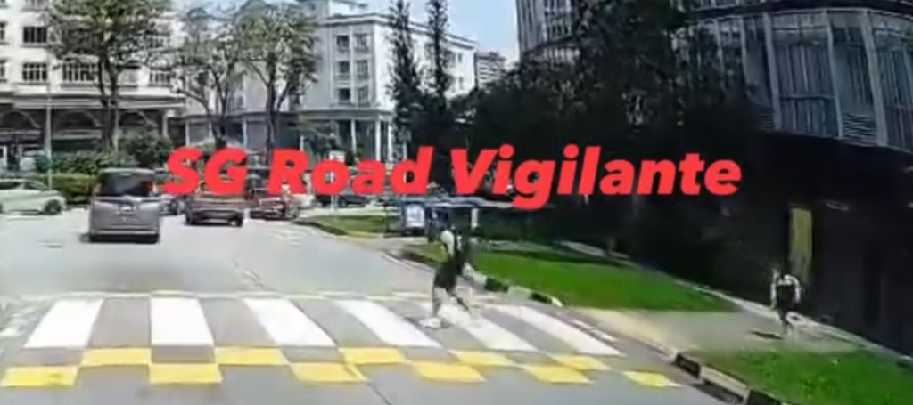 Student nearly knocked down by Ferrari at zebra crossing on Sin Ming Road