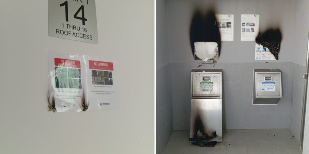 27-year-old man arrested for mischief by fire at Tampines HDB block ...