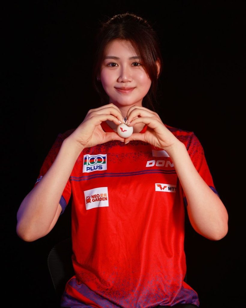 22-year-old national table tennis player Wong Xinru announces ...