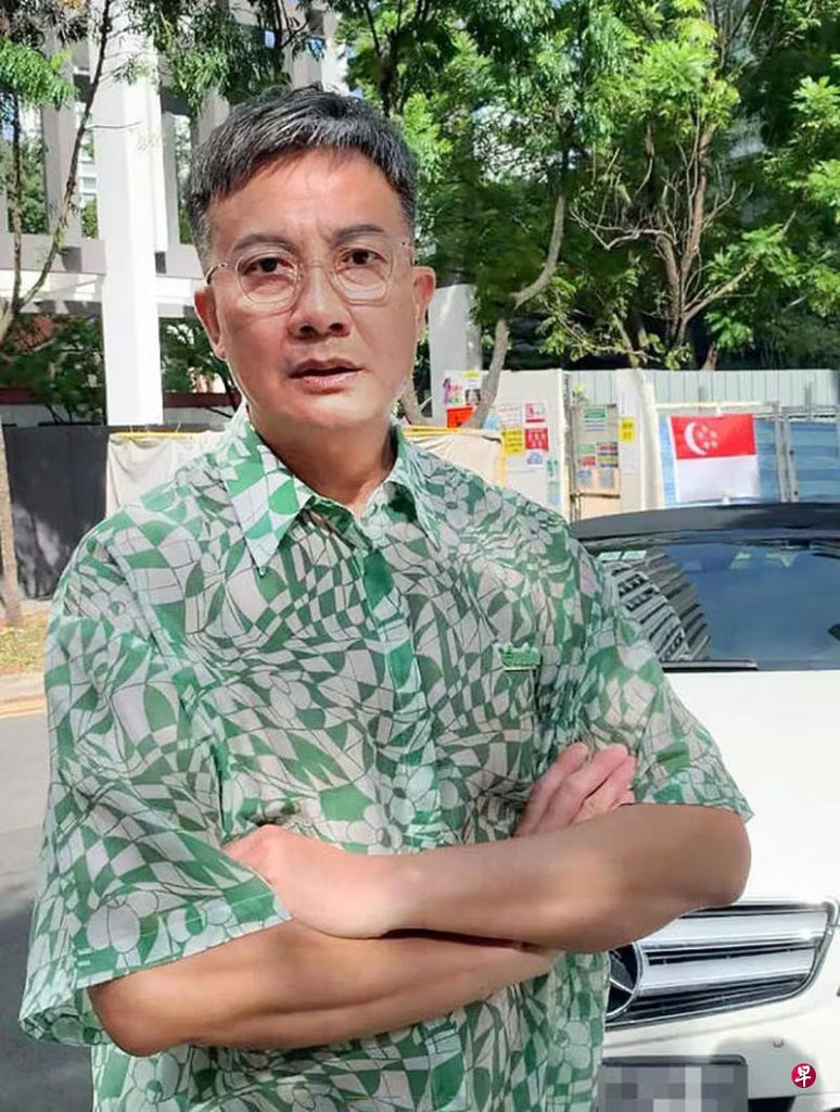 Cyclist alleges actor Chen Hanwei knocked him off bike with Mercedes ...