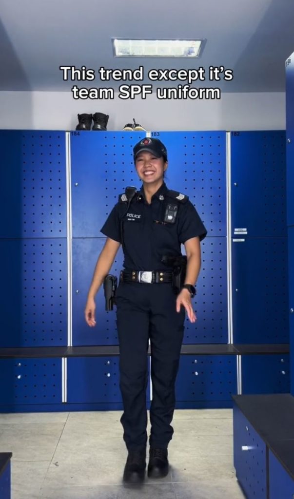 'She just stole my heart': Internet gushes over SPF officer showcasing ...