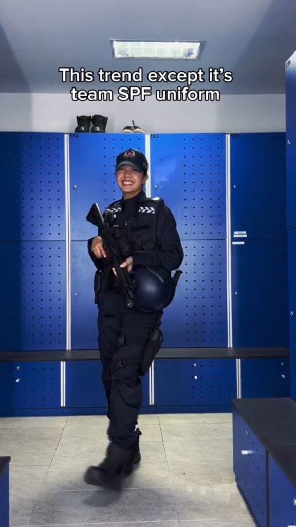 'She just stole my heart': Internet gushes over SPF officer showcasing ...