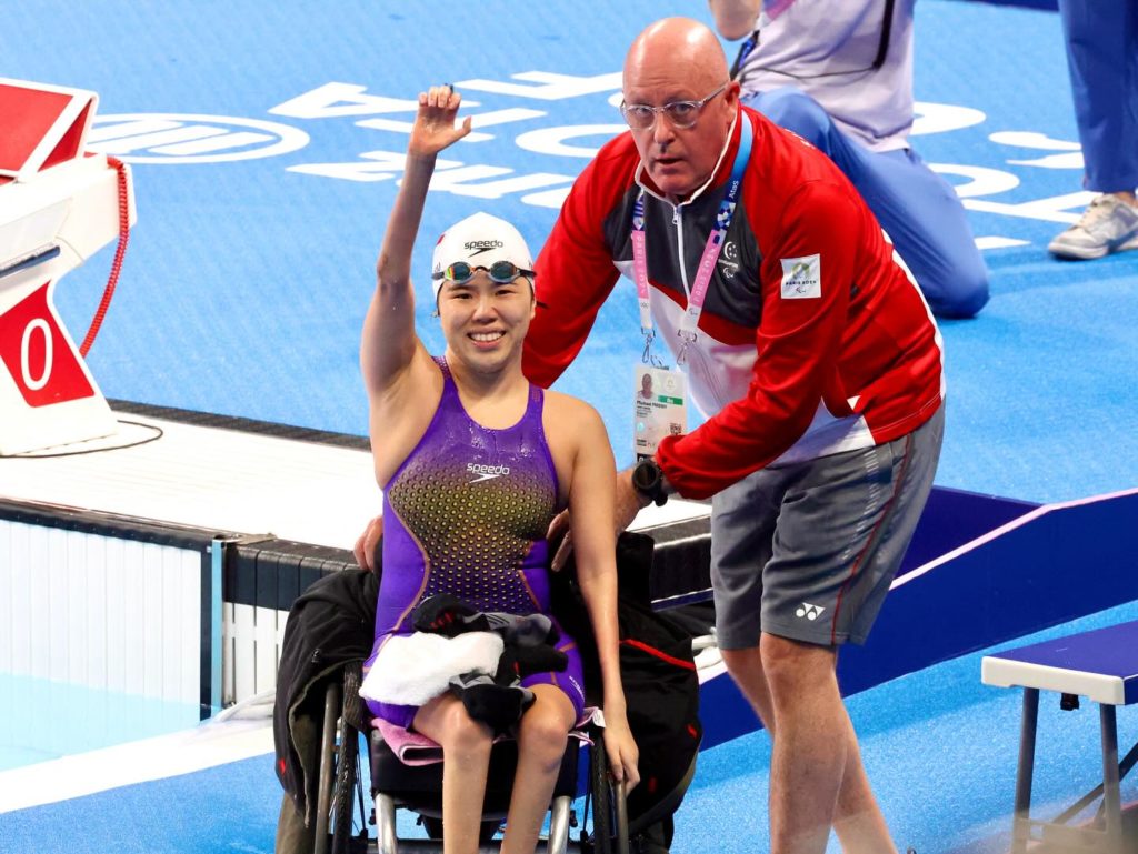 Yip Pin Xiu wins gold in Paralympics 100m backstroke event, her 3rd ...