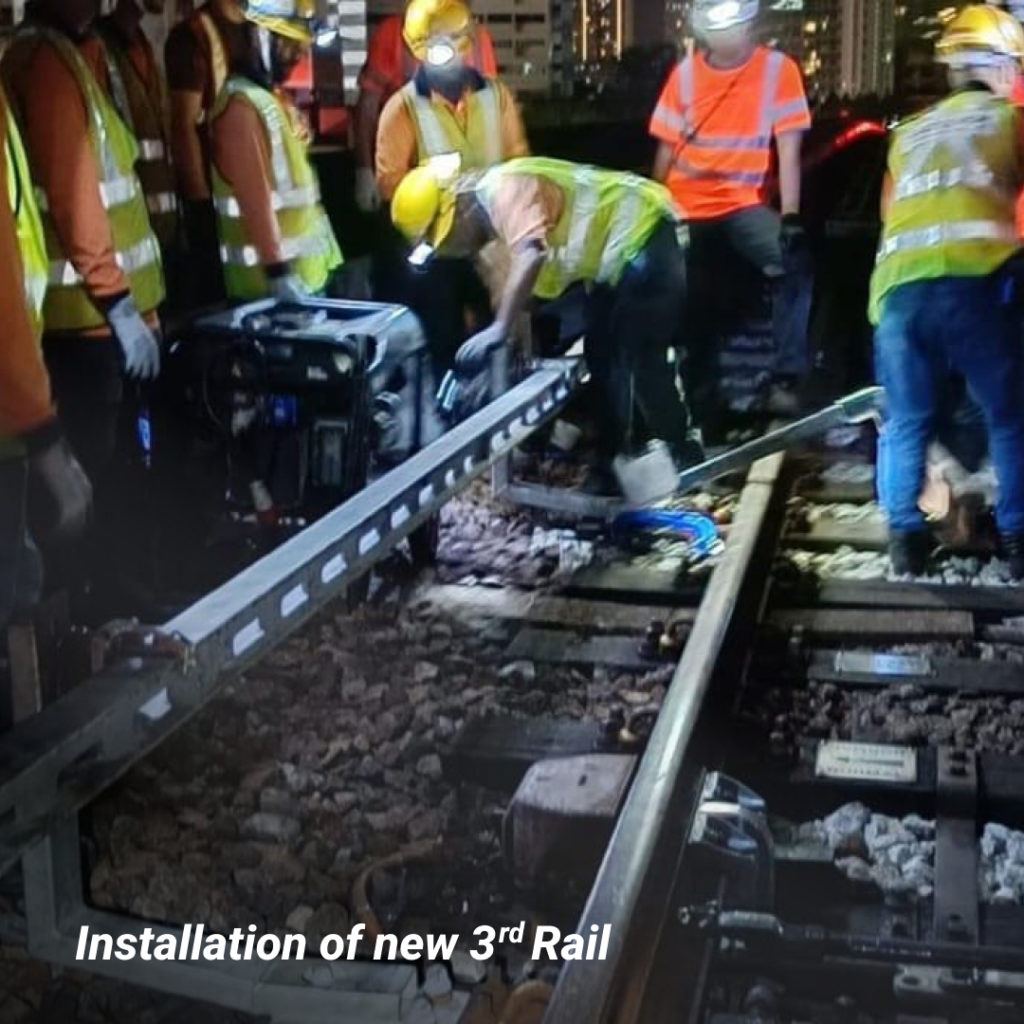 Restoration of damaged EWL rails fully completed, safety tests to be ...
