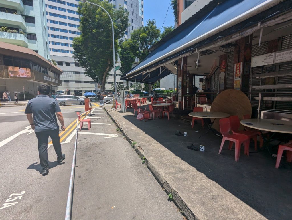 22-year-old man charged for murder in Farrer Park coffee shop fight, 5 ...