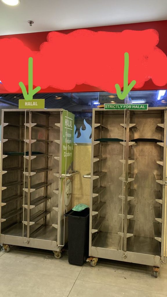 S'porean questions difference between 'Halal' & 'Strictly for Halal ...