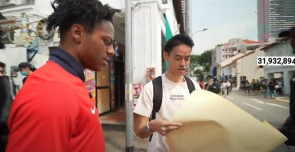 Streamer IShowSpeed wins S$10K after beating S'pore TikToker in foot race