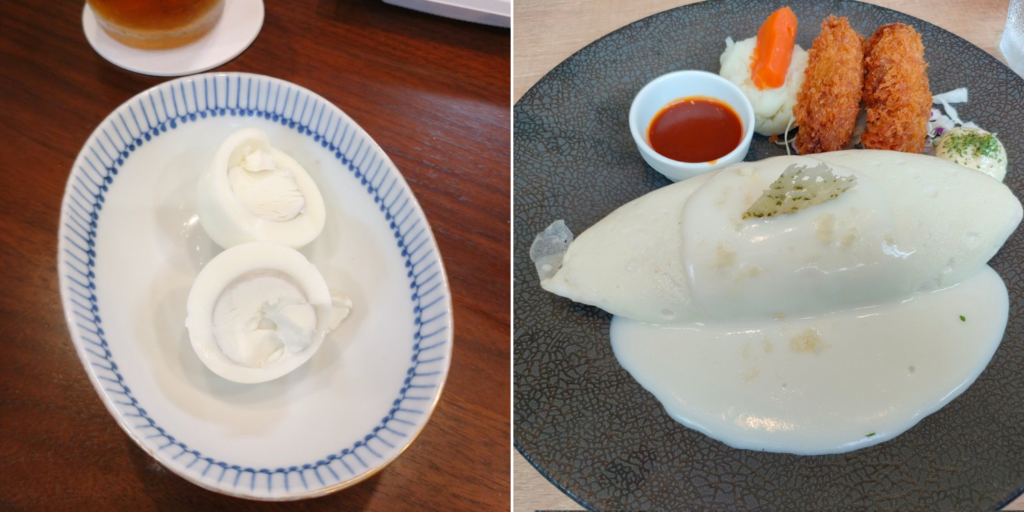 Woman in Japan discovers white egg yolks due to chickens fed only rice ...