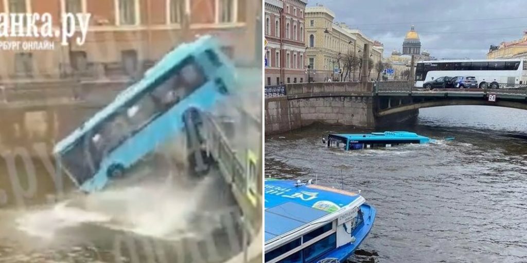 7 passengers killed after bus falls into river in Russia, bus driver ...