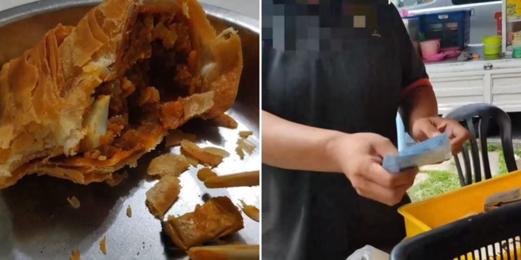 Man in M’sia finds cigarette butt in curry puff, gets offered S$0.90 compensation