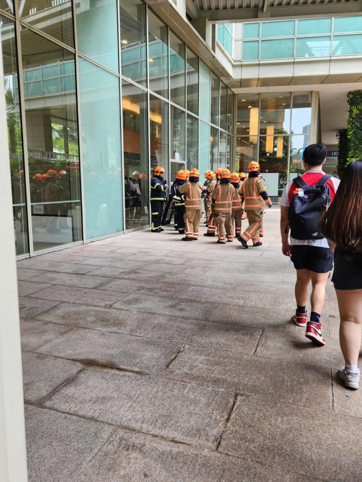 Fire breaks out at Toa Payoh HDB Hub involving discarded items within ...