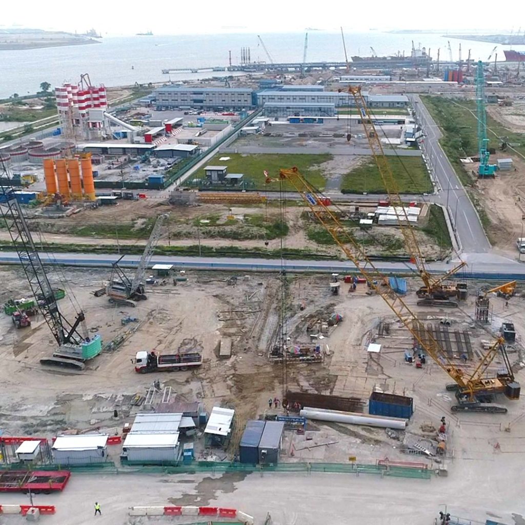 Worker dies at Tuas Water Reclamation Plant worksite after steel bar ...
