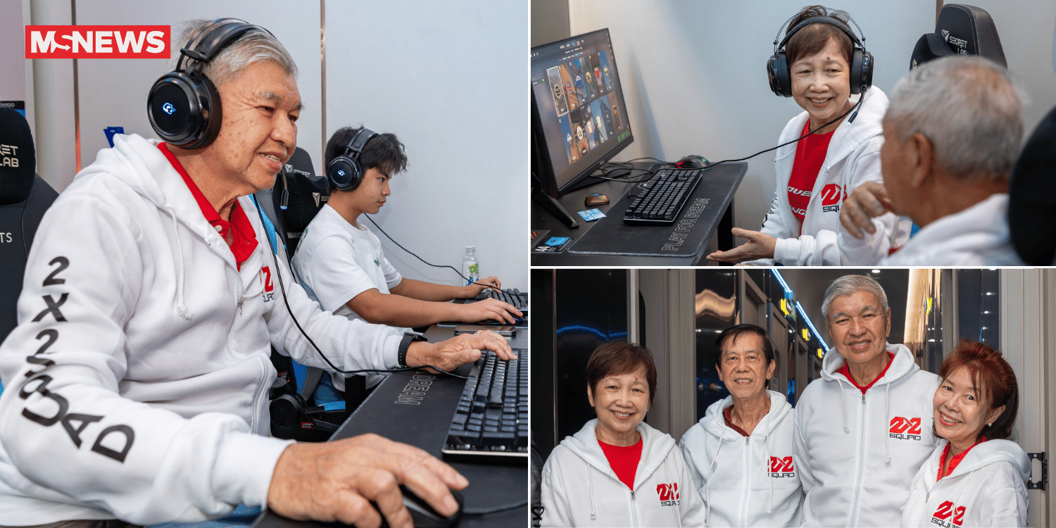 Senior gamers play 'Counter-Strike', seek more gaming buddies