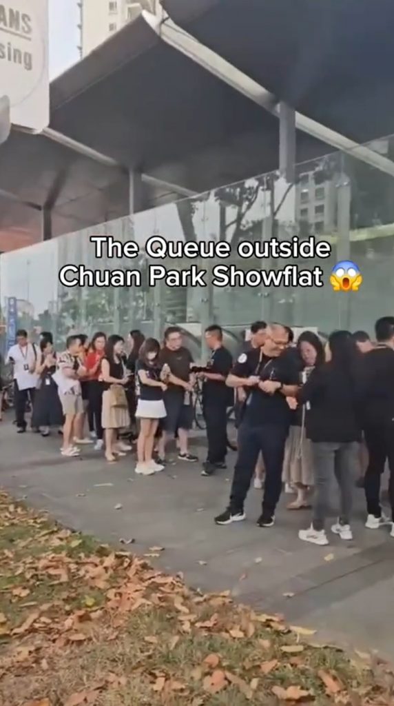 Chuan Park condo showflat attracts 5,000 people in 1 day, 2-room unit starts from S$1.5M