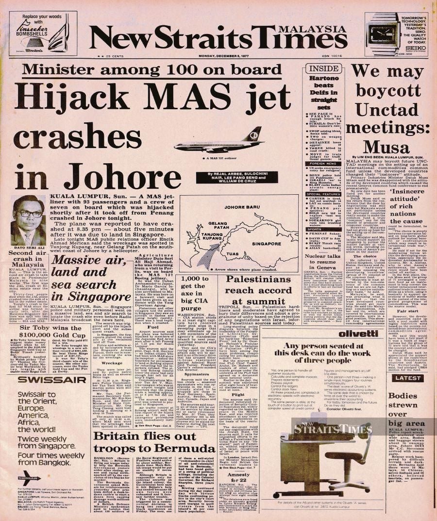 The MH653 tragedy: Hijacked flight ends in crash, leaves 100 dead