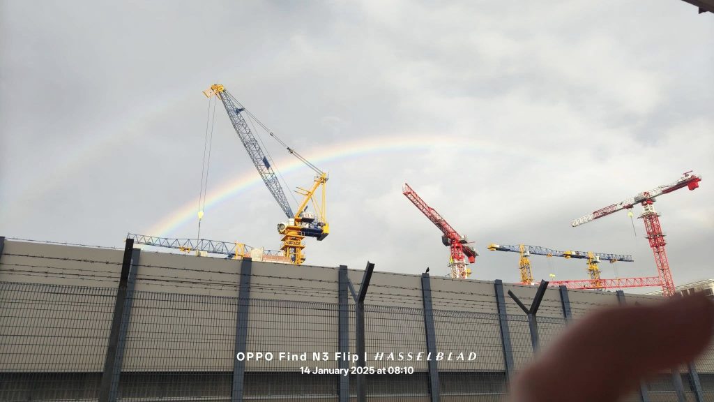 Rainbow graces S'pore skies after days of heavy rain, photographers ...