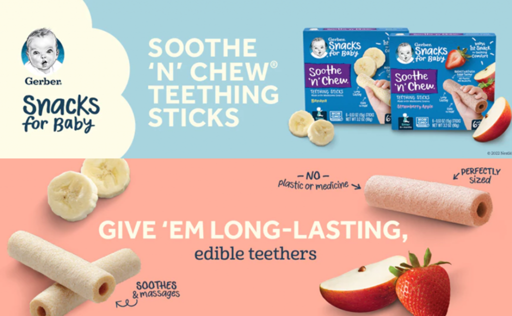 Gerber Teething Sticks recalled in S'pore after US manufacturer ...