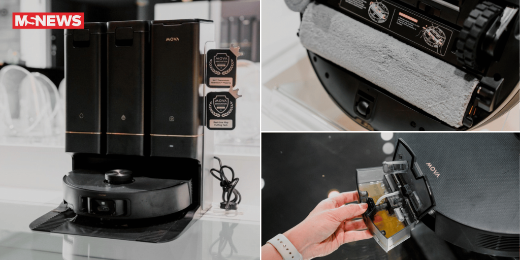 We tried the world’s 1st robot vacuum that self-washes as it works