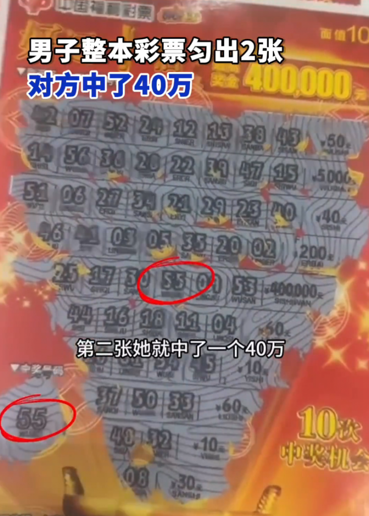 Man in China regrets selling 2 lottery scratch tickets to stranger who ...