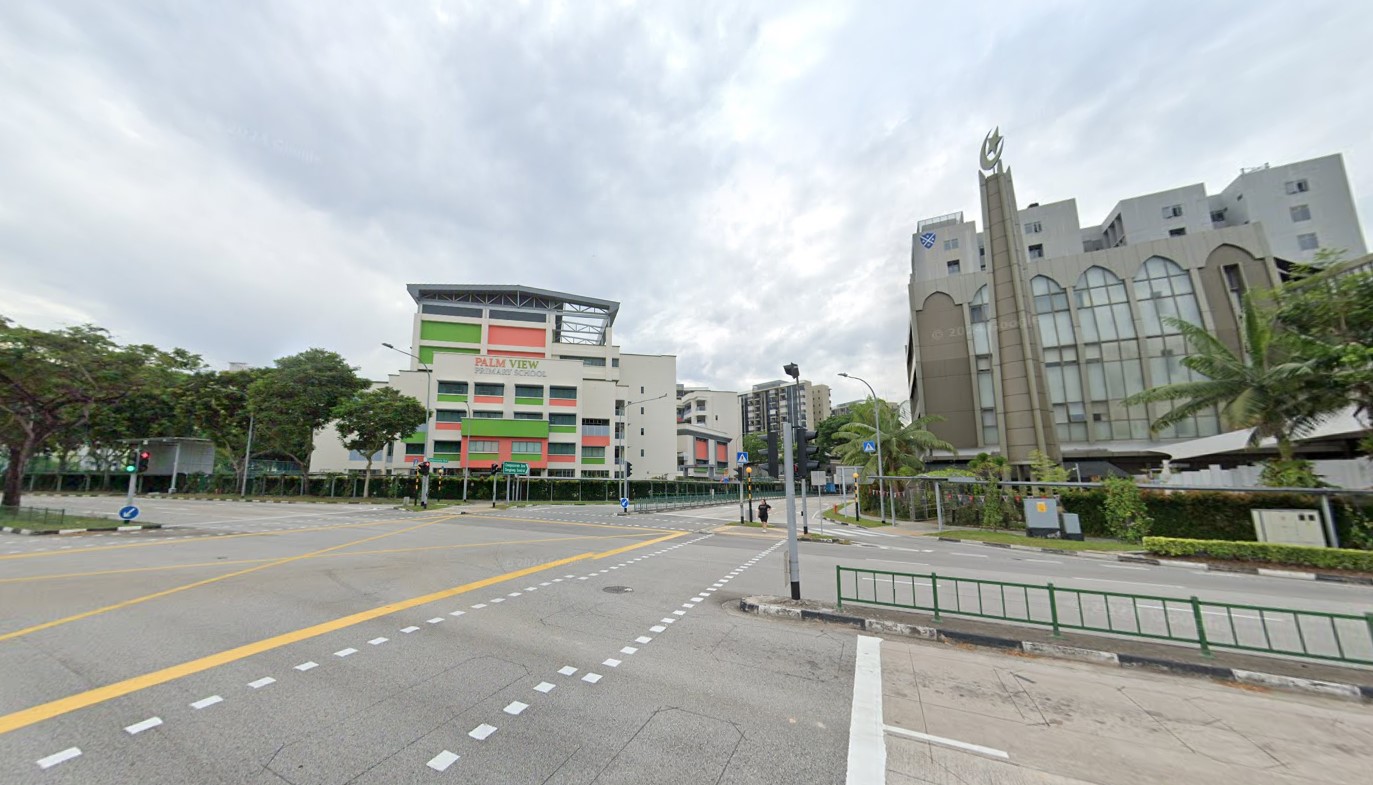 Motorcyclist flung off bike during accident with car in Sengkang, sent to the hospital