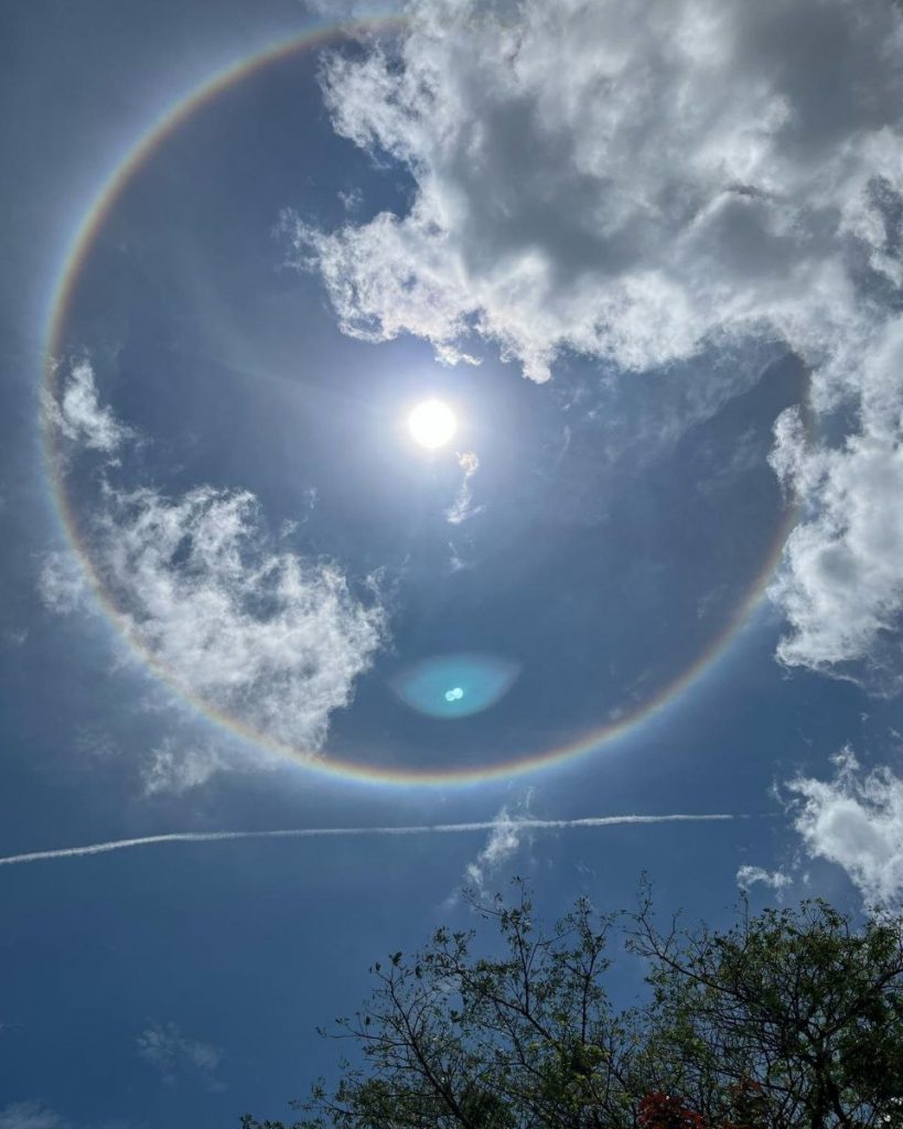 Stunning sun halo appears over S'pore sky, first sighting in nearly ...