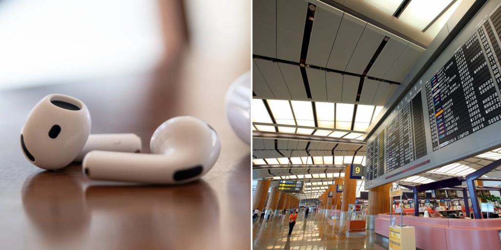 S'pore auxiliary police officer pockets passenger's lost AirPods ...
