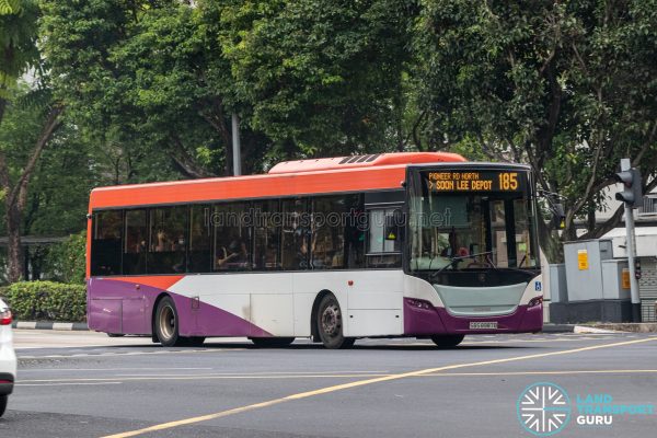 SMRT bus service 185 forced to make U-turn in Buona Vista after taking ...