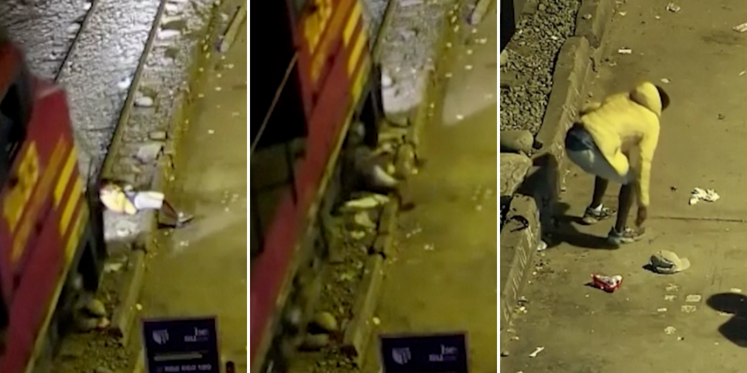 Drunk man in Peru gets run over by train after falling asleep on tracks, miraculously survives