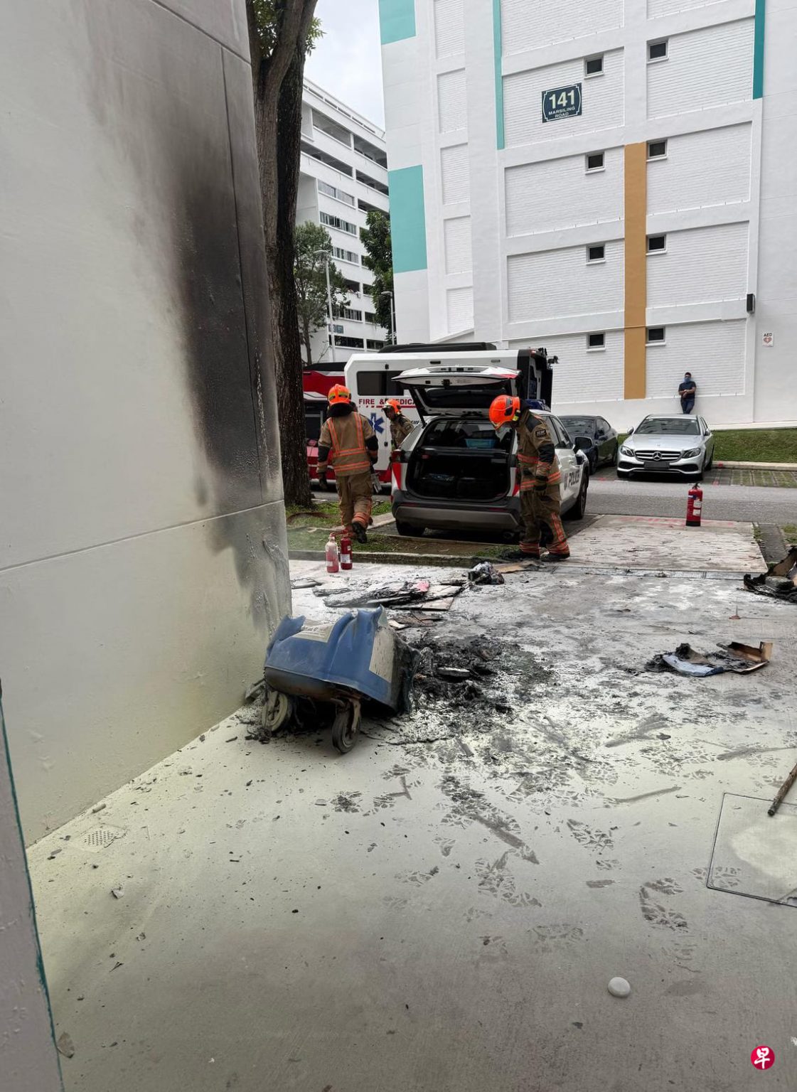 Woodlands & Marsiling HDB blocks experience 4 fires in 4 days ...