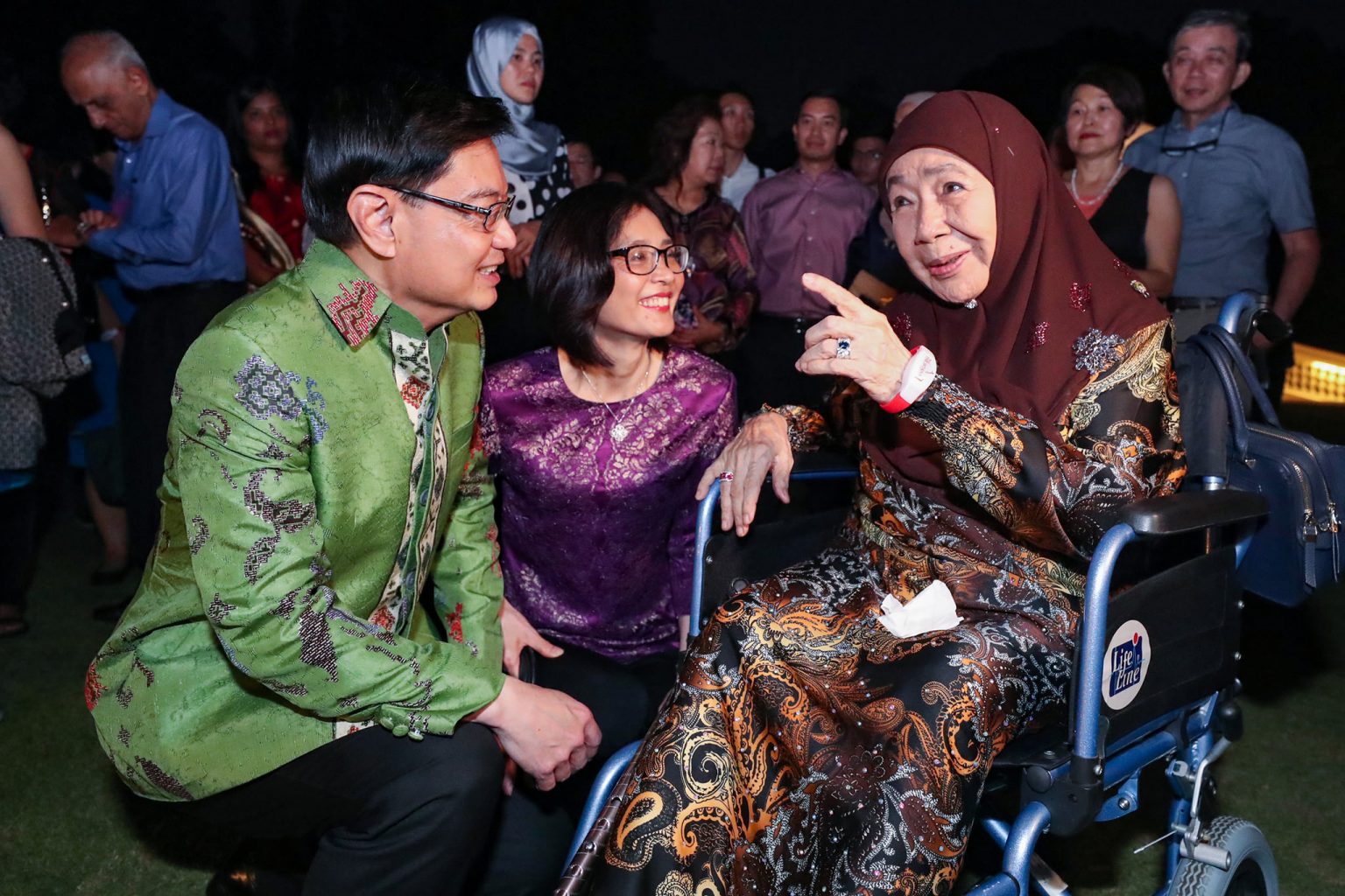 'Pillar of support': Puan Noor Aishah, wife of President Yusof Ishak ...