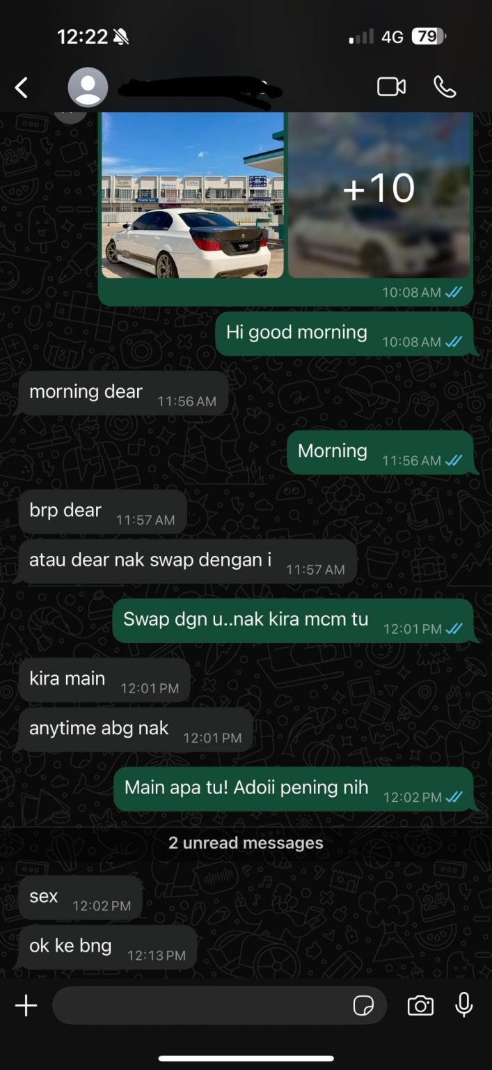 'Do you not want sex?': Woman in M'sia offers body to make up for S$2.1K shortfall in BMW purchase