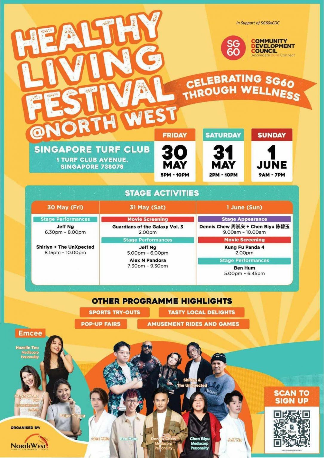 Healthy Living Festival has free sports & wellness activities for all