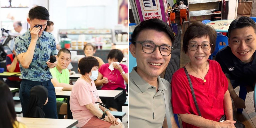 Tampines MP Baey Yam Keng breaks down during final KopiTalk before handing over ward to David Neo