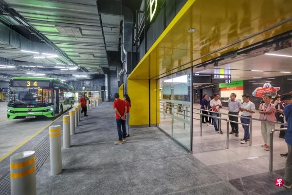 Punggol Coast Bus Interchange opens on 29 June, linked to MRT station ...