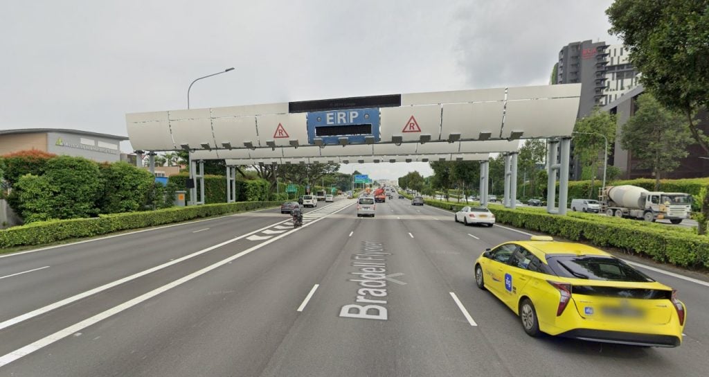 ERP rates will go down by S$1 at 5 expressway locations during the June ...