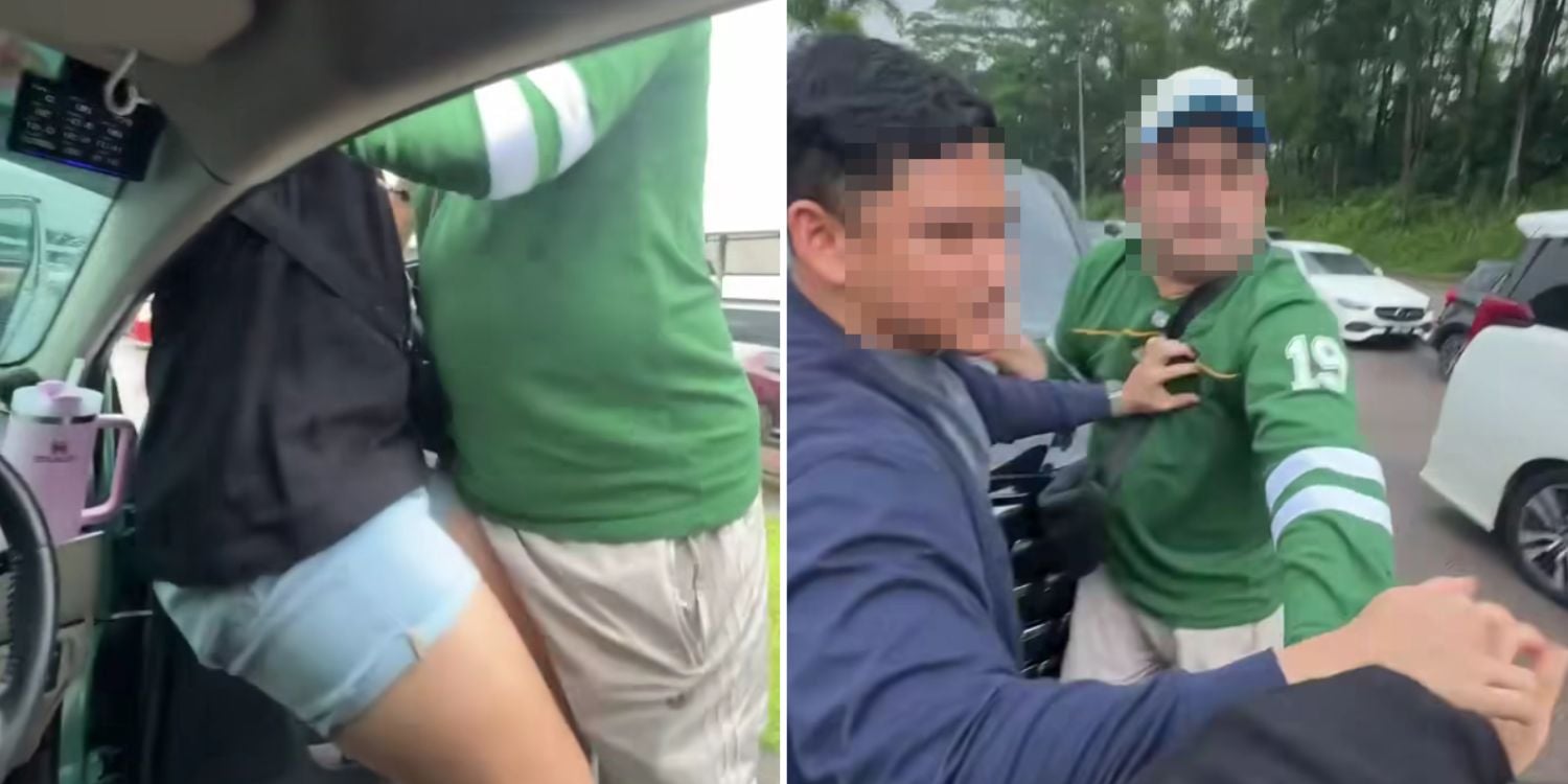Driver of S'pore-registered vehicle allegedly punches M'sian man in JB over honking dispute