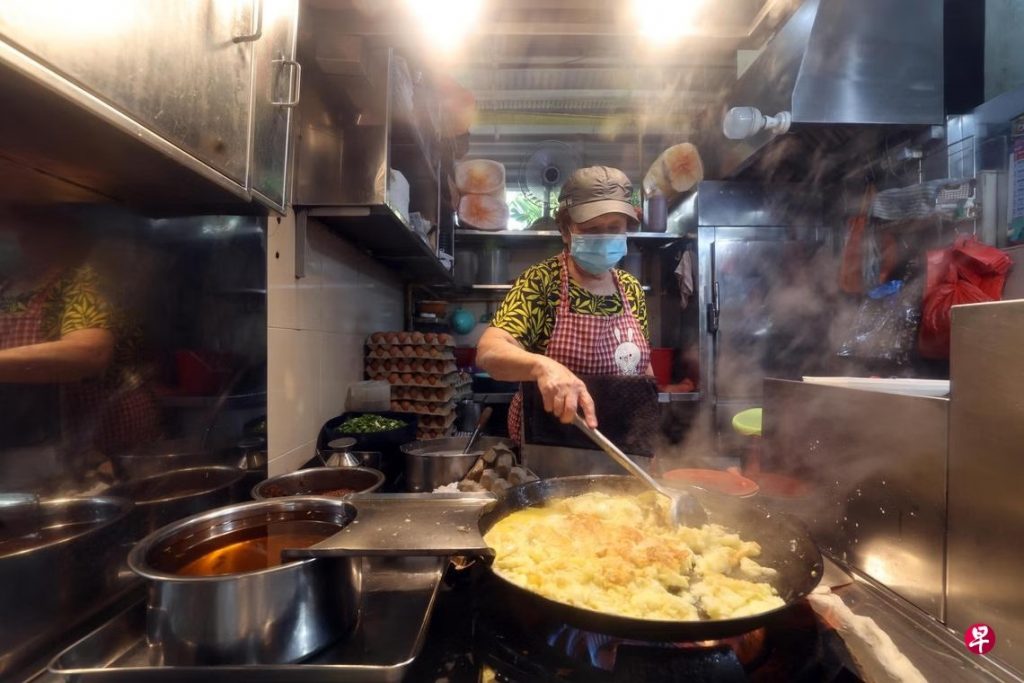 Famous oyster omelette stall in Newton Food Centre not closing despite ...