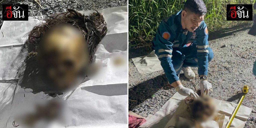 Teen finds human skull along running path in Thailand, deceased ...