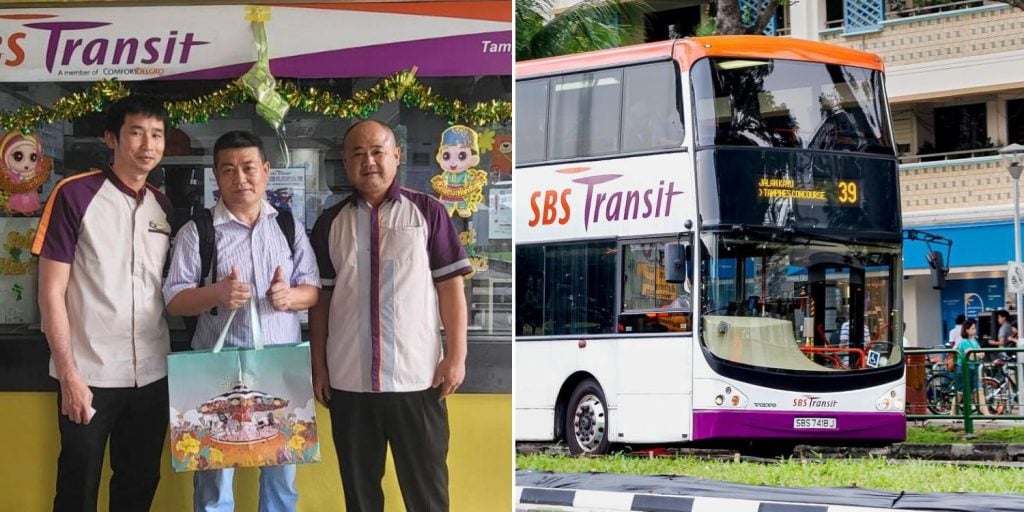 Passenger leaves bag containing S$10K cash on SBS bus, gets it back in 1 hour